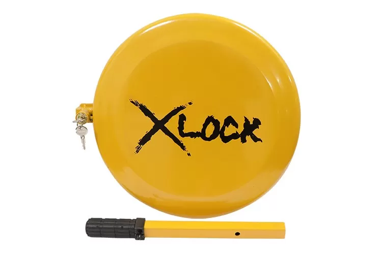 Full Face Round Steering Wheel Lock