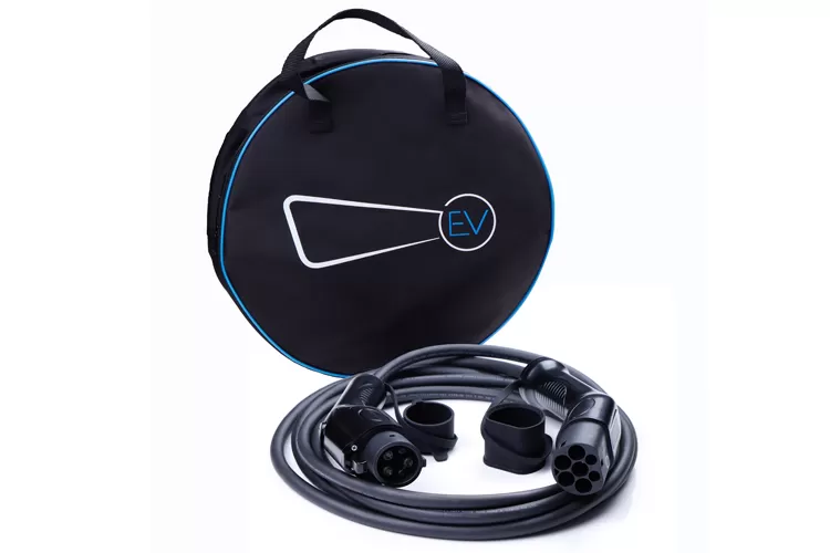 32A EV Charging Cable - Type 1 to Type 2 (Single Phase)